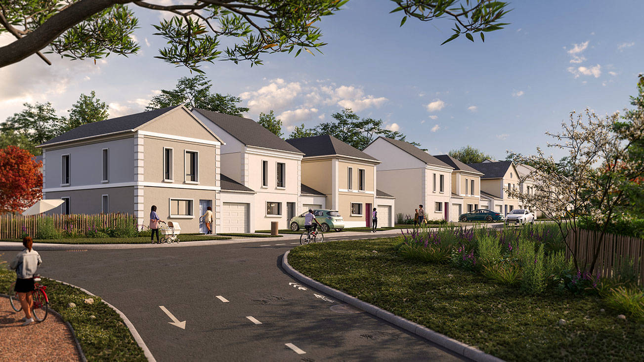 Bernay maisons neuves proche du coeur de ville (27300) - 33427 ...