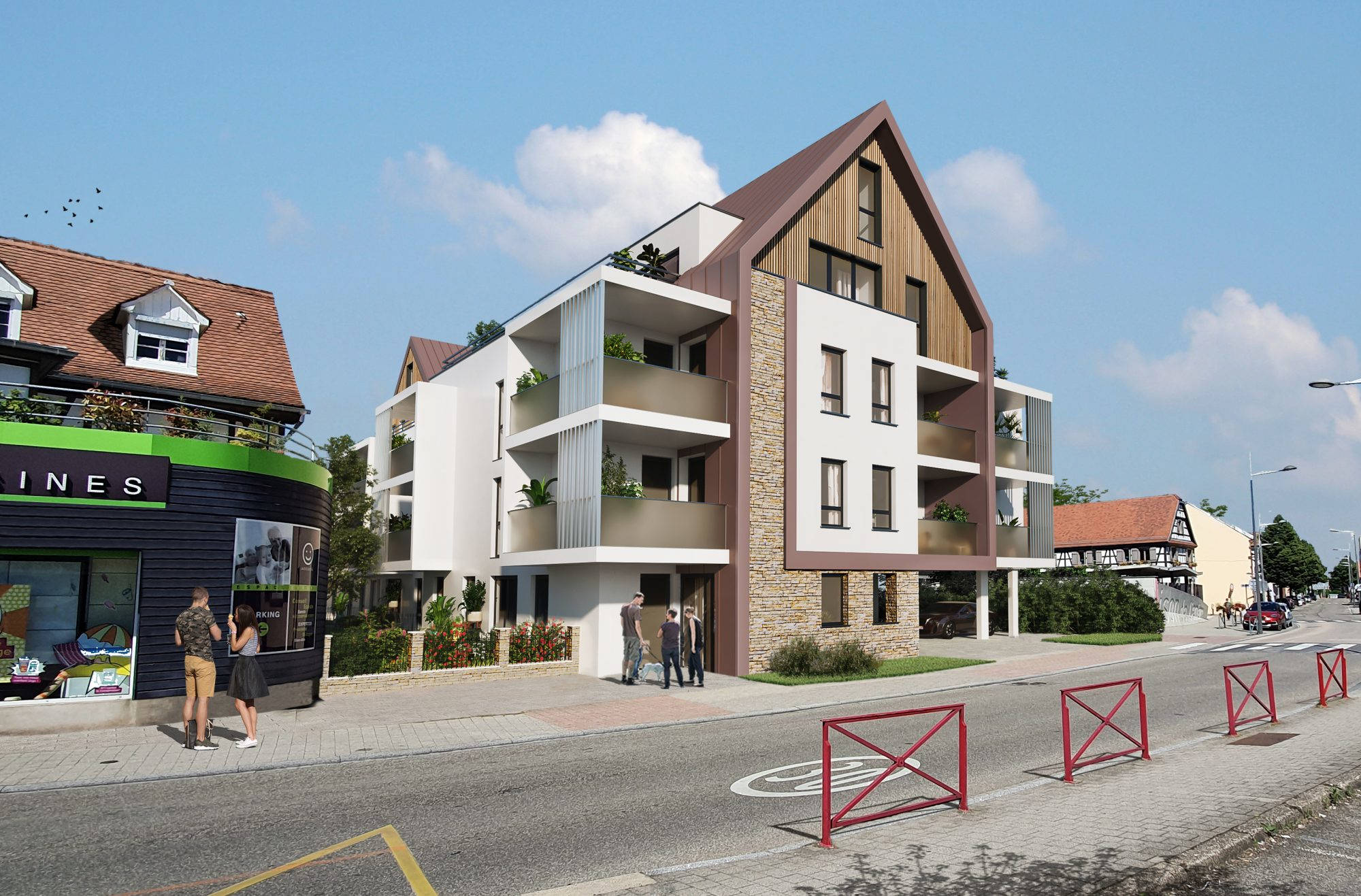 Eckbolsheim en plein hypercentre (67201) - 30557 - Programme immobilier neuf | Médicis ...