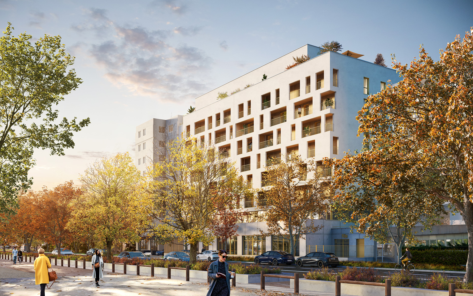 Lyon 08 à 10 min à pied du tram T2 Villon (69008) - 32398 - Programme immobilier neuf | Médicis ...