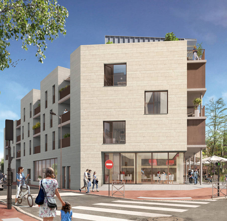 Mérignac quartier Glacière à 12 min à vélo de Place Gambetta (33700 ...