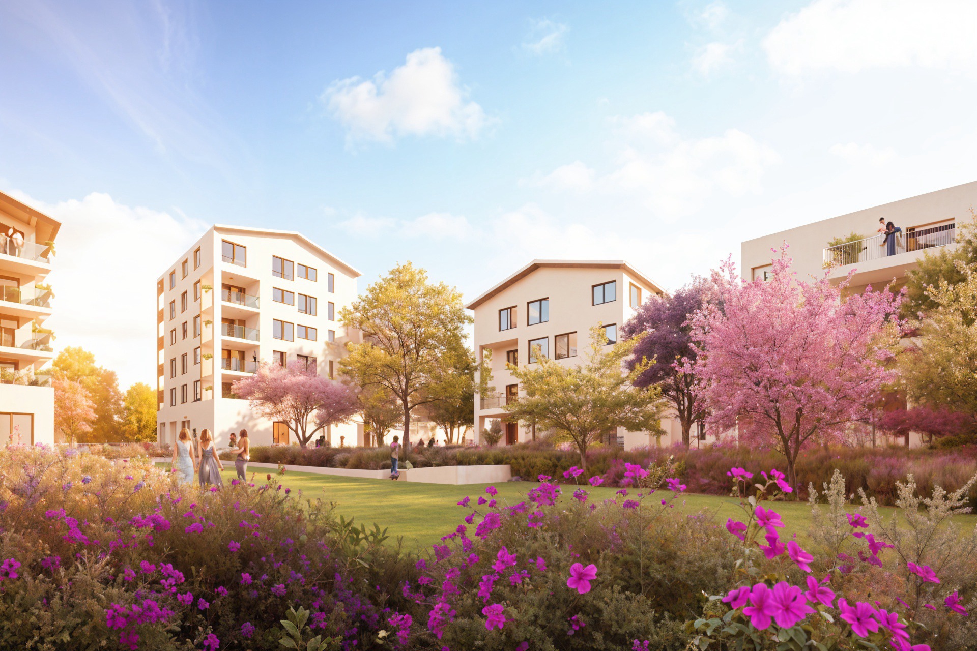 Meyzieu quartier des Plantées proche centre (69330) - 35351 - Programme ...