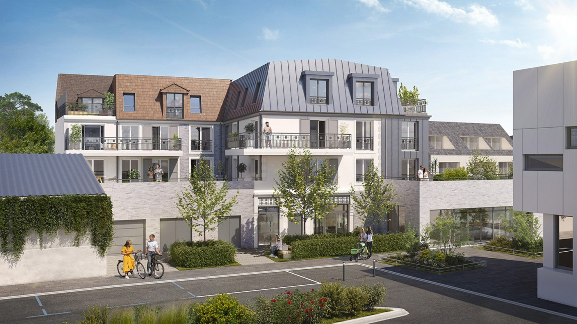 Osny centre-ville à 3 min à pied de la ligne J (95520) - 31815 - Programme immobilier neuf ...