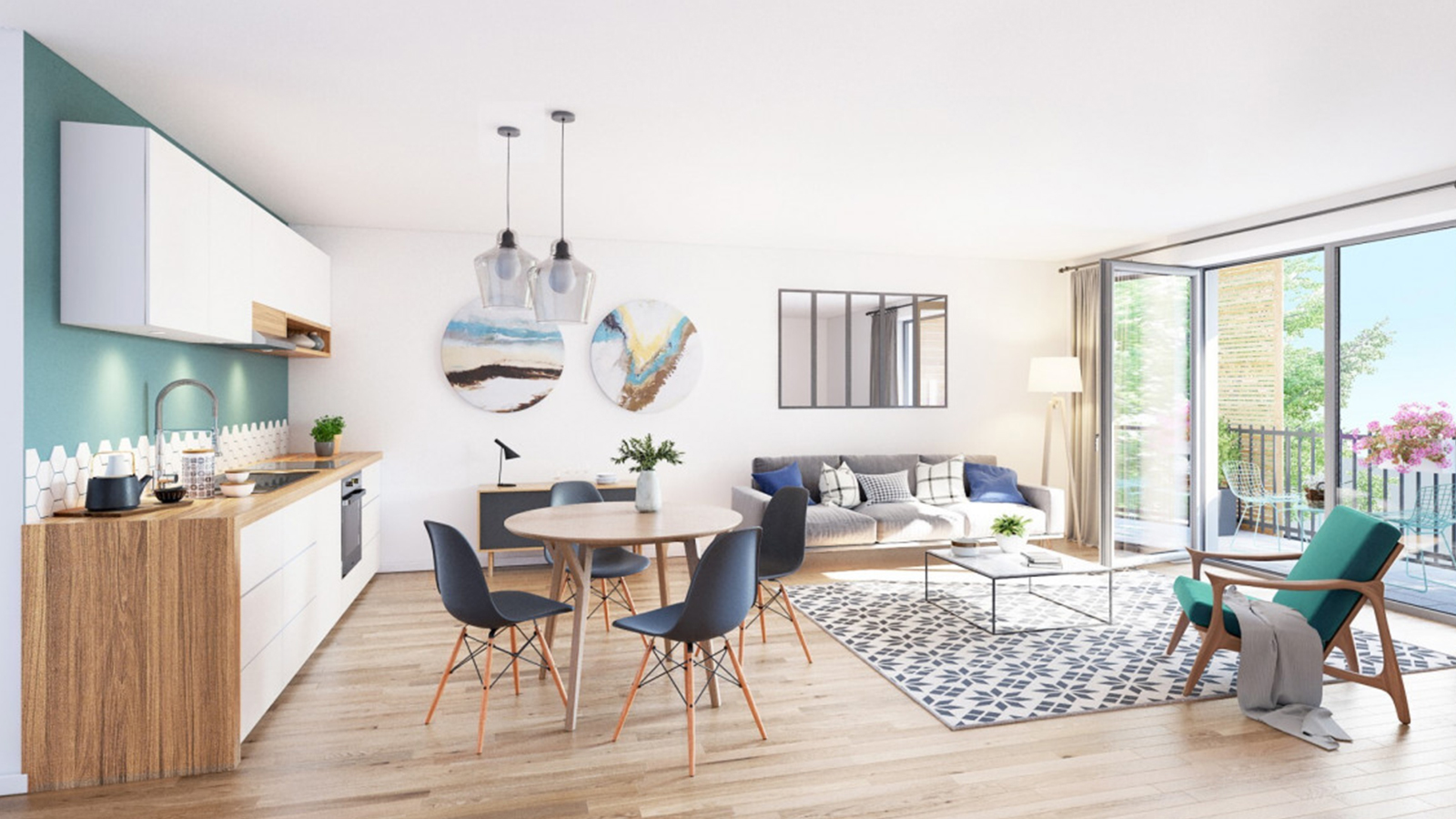 Pantin quartier résidentiel à 1 min à pied du métro 7 (93500) - 39433 ...