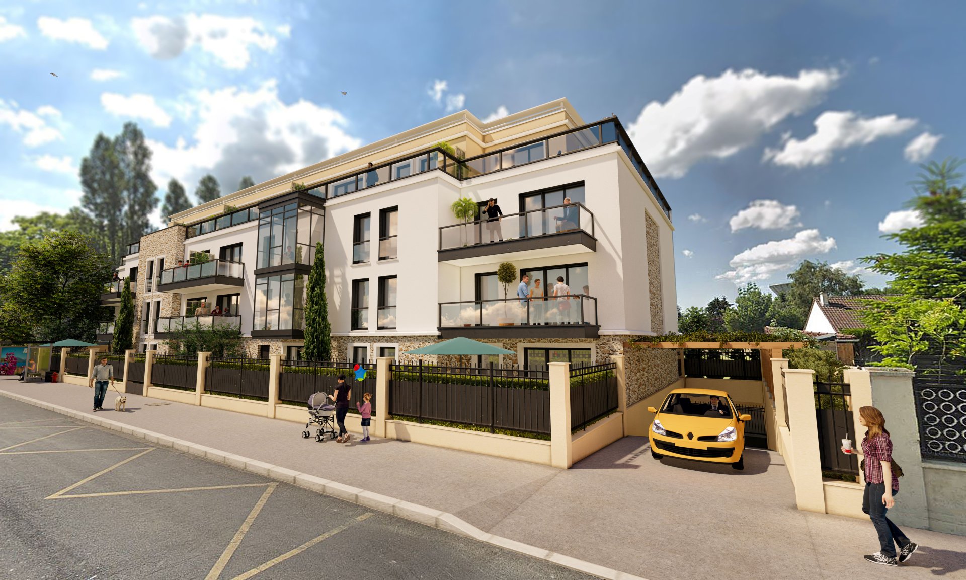 Pontault-Combault au pied de l'Hôtel de Ville (77340) - 32831 ...