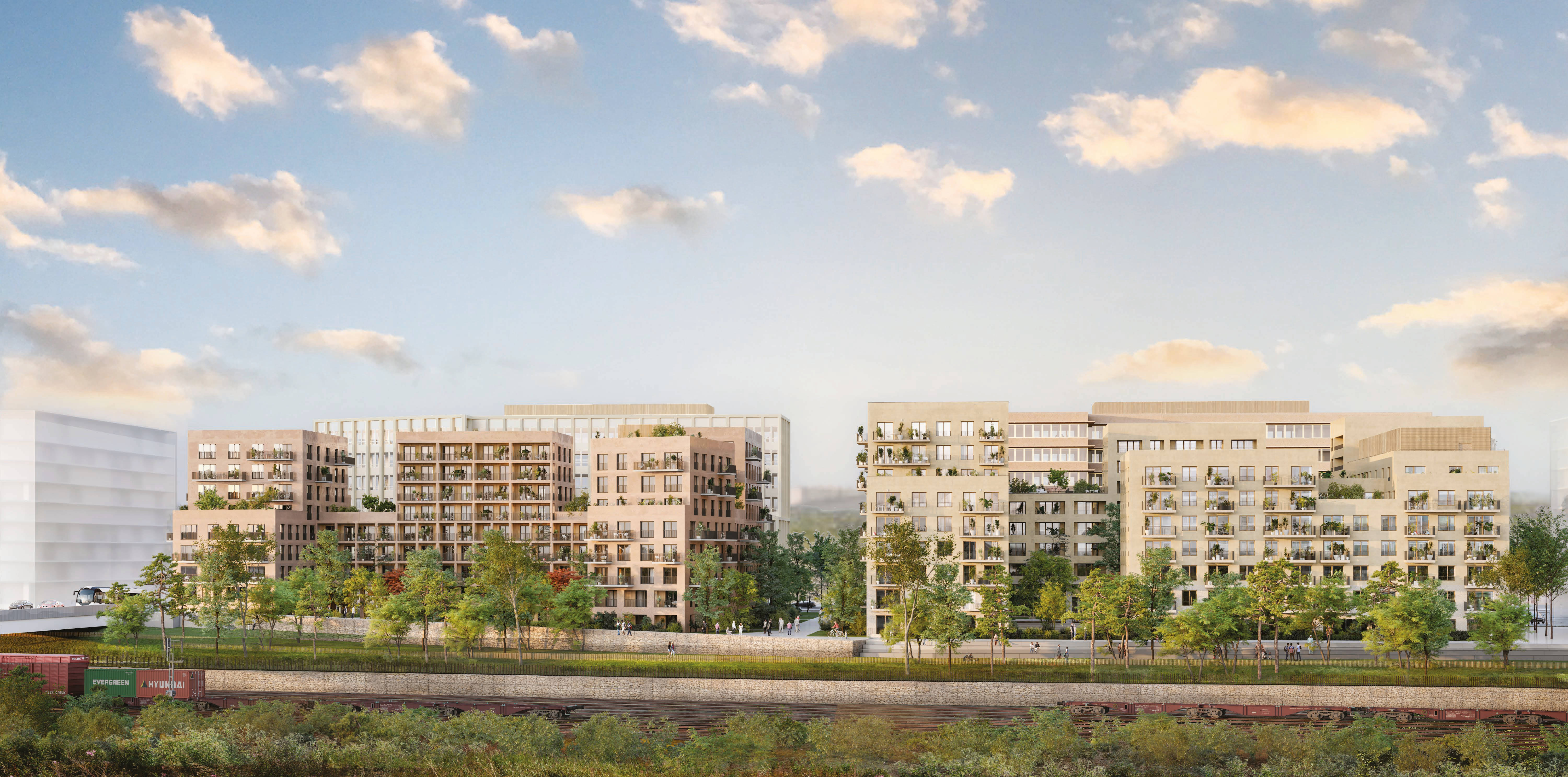 Rouen rive droite écoquartier Flaubert proche tram (76000) - 34010 - Programme immobilier neuf ...