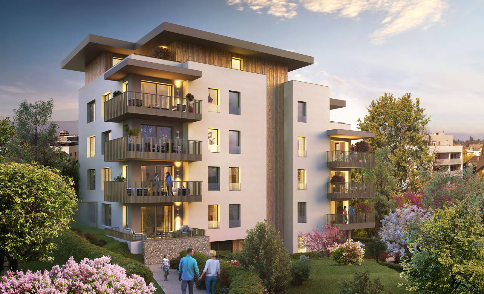 Thonon-les-Bains à 15 min à pied des rives du lac Léman (74200) - 33711 ...