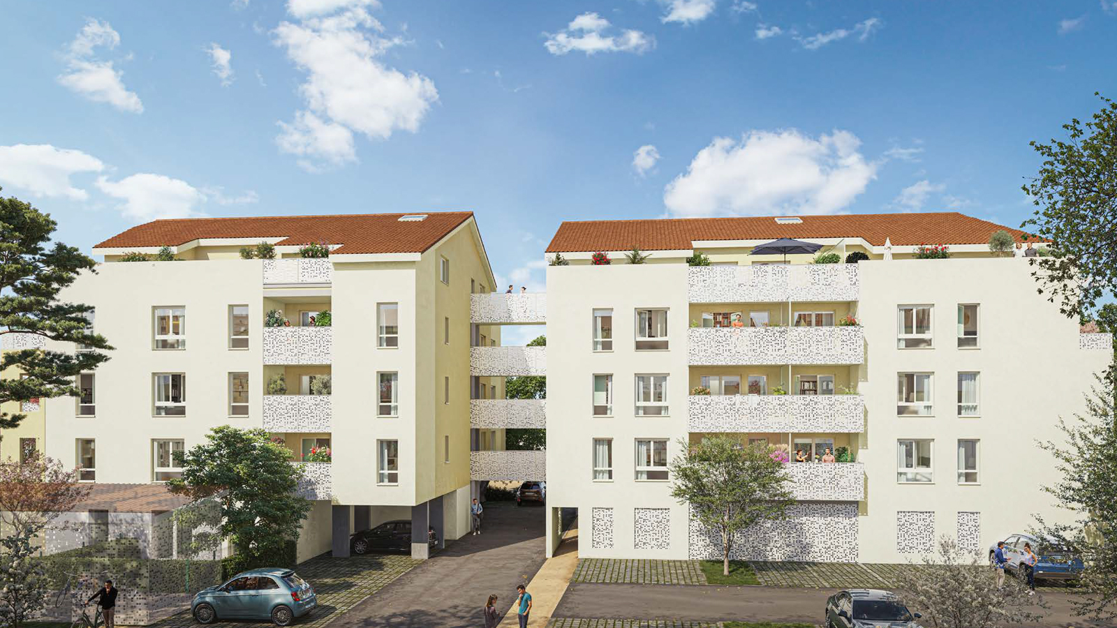 Vaulx-en-Velin quartier village proche transports (69120) - 40045 ...